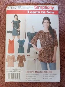Simplicity Learn to Sew pattern #2147 – Issababy Creates